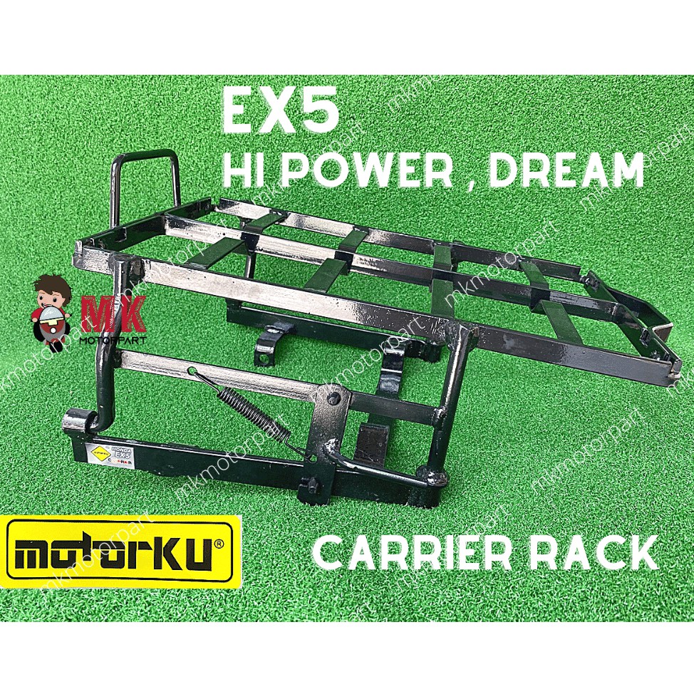 Motorku Heavy Duty Carrier Rak Besi Honda EX5 Hi Power / EX5 Dream Firm ...
