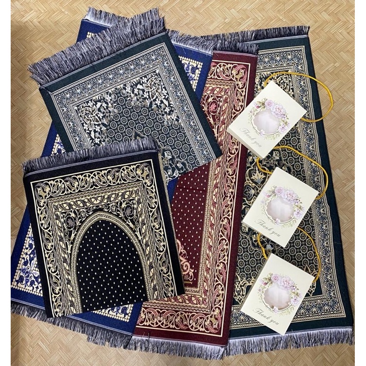 SEJADAH TENUN MINI MUSLIM PRAYER MAT GOOD QUALITY 75*35CM | Shopee Malaysia