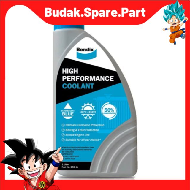 (1 Litre) Bendix High Performance RADIATOR Coolant is a pre-mixed ...