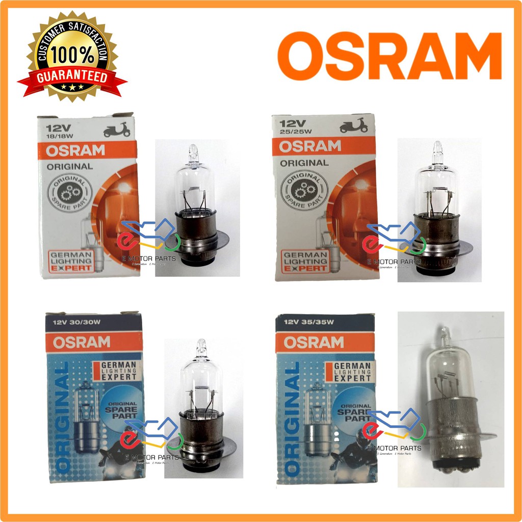 OSRAM HALOGEN BULB OSRAM KAPZAI EX5 HEAD LAMP BULB MENTOL DEPAN [100% ...