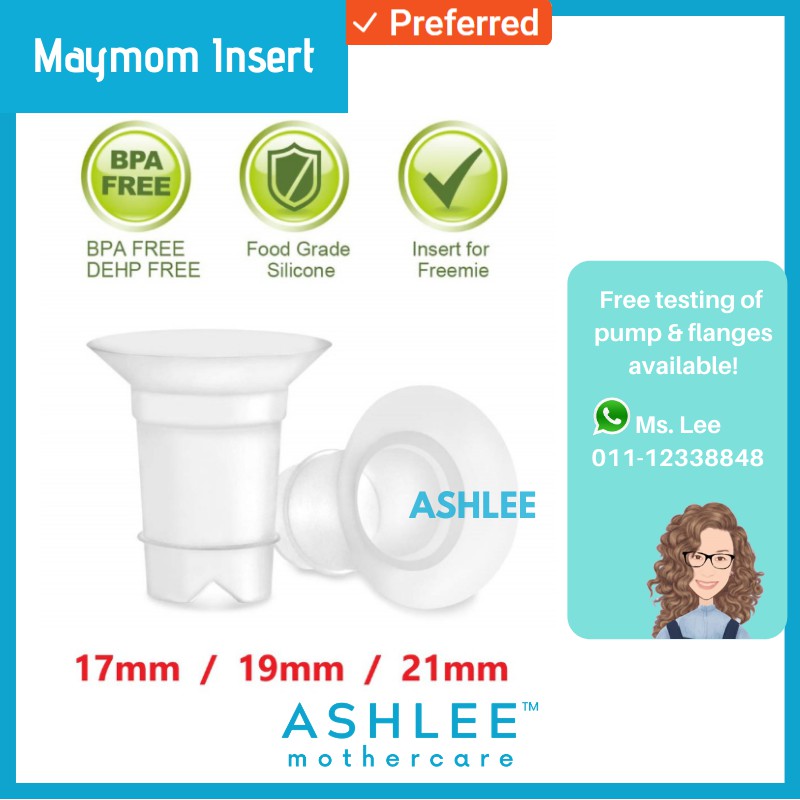 Maymom 15, 17, 19, 21, 24mm Freemie / Youha / Spectra / Imani / Lacte ...