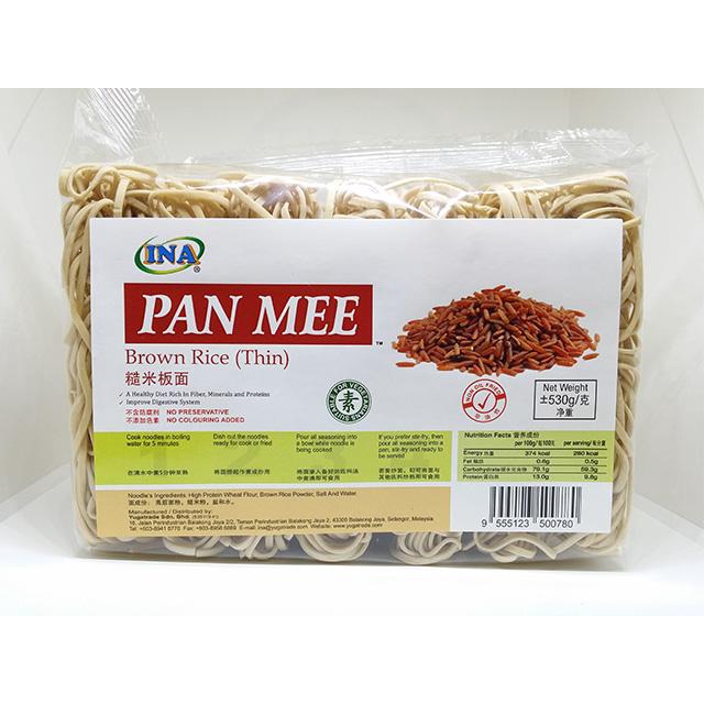 Ina Brown Rice Pan Mee (Broad) 530G | Shopee Malaysia