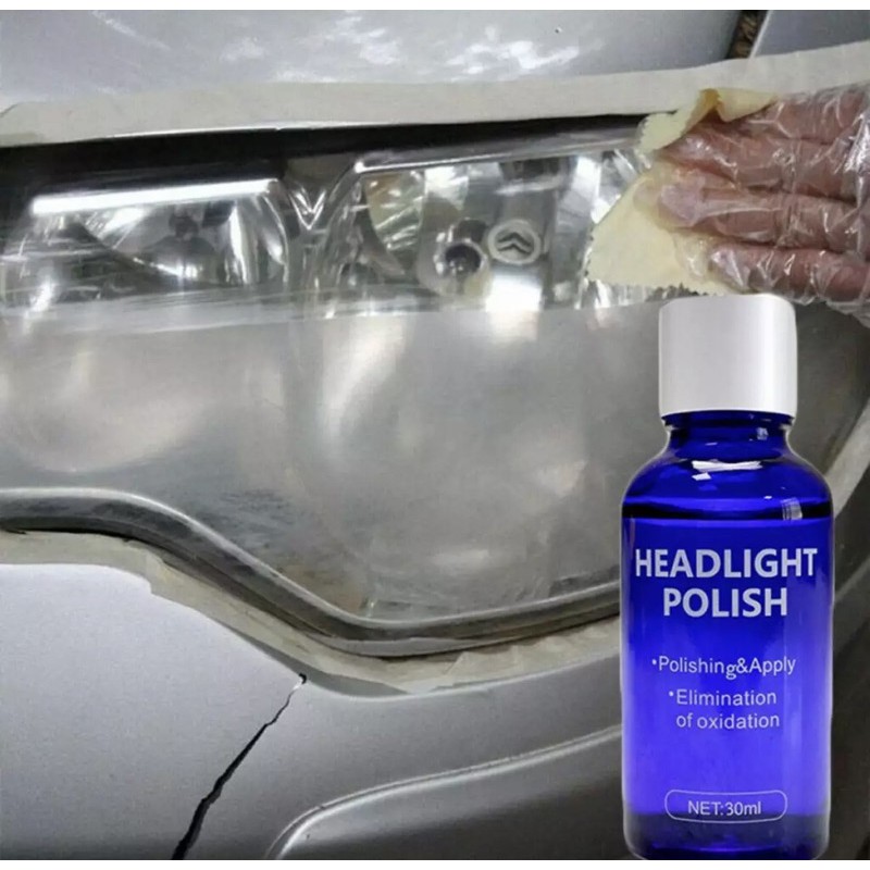 High Density Headlight Polish Liquid Cars Restoration Fluid Durable Car ...
