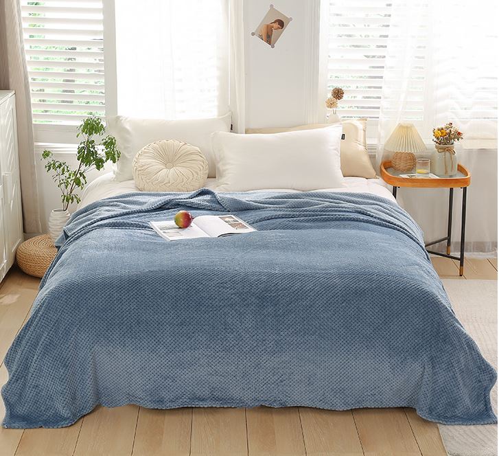 Fluffy Blanket Sofa Throw Selimut Gebu Flannel Blanket Throw Blanket ...