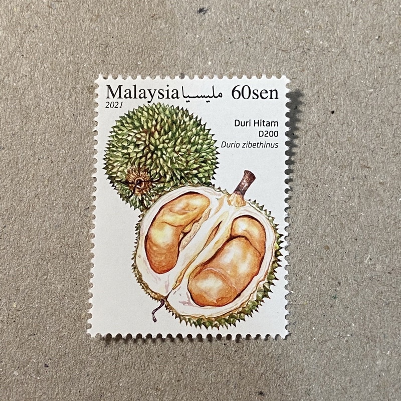 Postage stamp - King Of Fruits In Malaysia - Durian , for mail ...