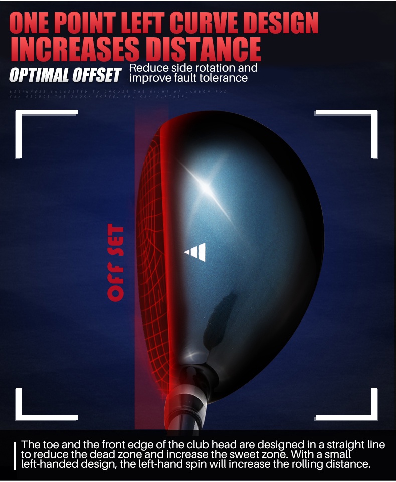 PGM G300 men golf driver kepala pemacu Aloi titanium peralatan golf ...