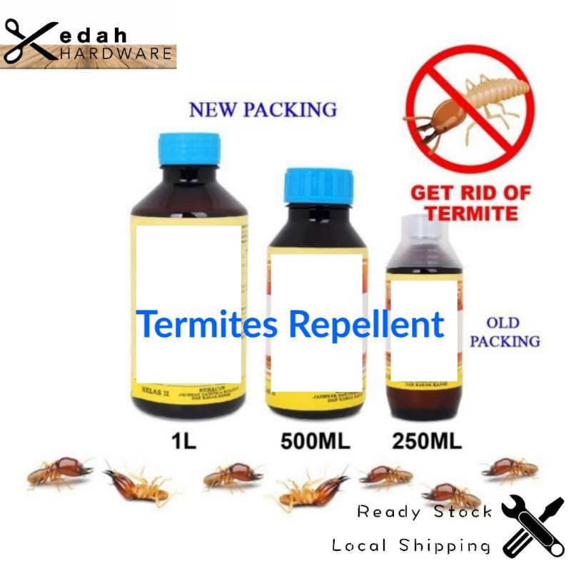 Termite Repellent Spray / Anti Anai-anai/ Stay Away Serangga/Rayap/Semut (250ml, 500ml,1liters ...