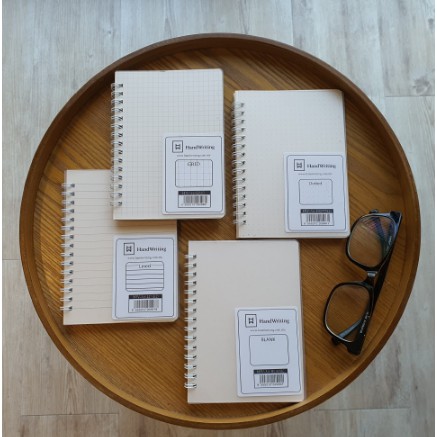 Handwriting A6 Wire O Bullet Journal Notebook • Blank / Grid / Lined ...