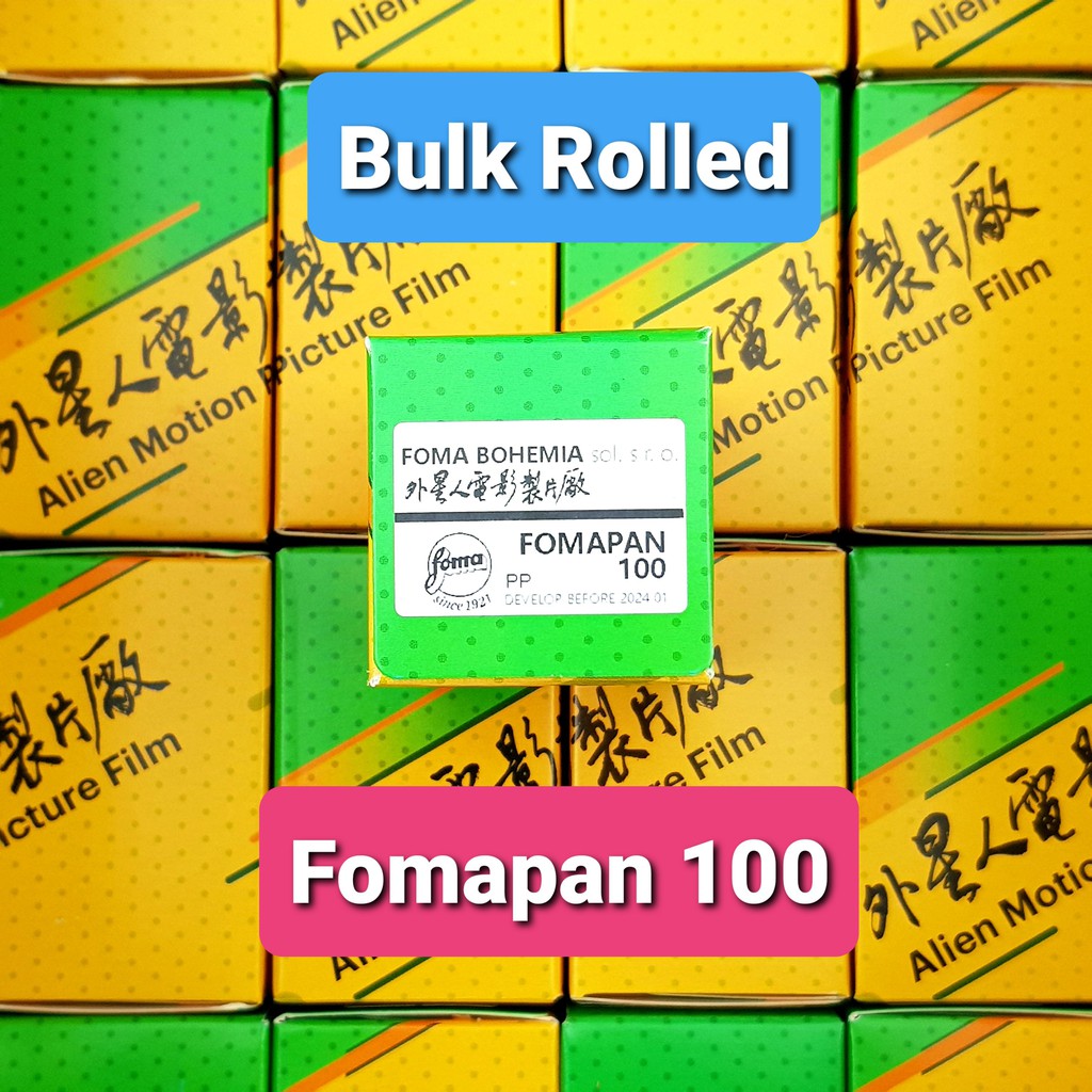 (NEW RESTOCK SEP 2022)[Bulked Rolled DX-Coded Film] Fomapan 100 & 400 ...