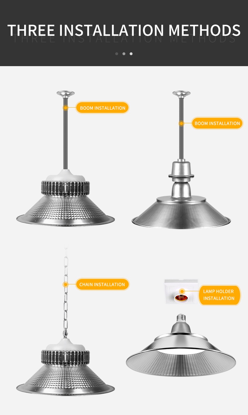 CANMEIJIA LED High Bay Light 100W 150W 200W Super Bright Waterproof ...
