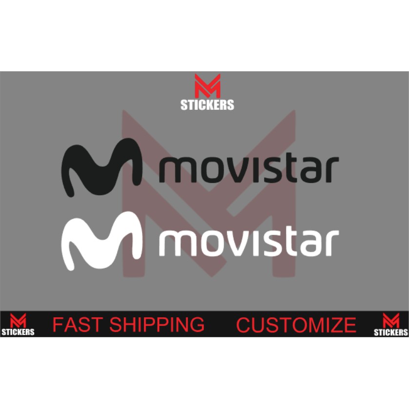 MOVISTAR STICKER / motor / YAMAHA / motogp / sticker | Shopee Malaysia