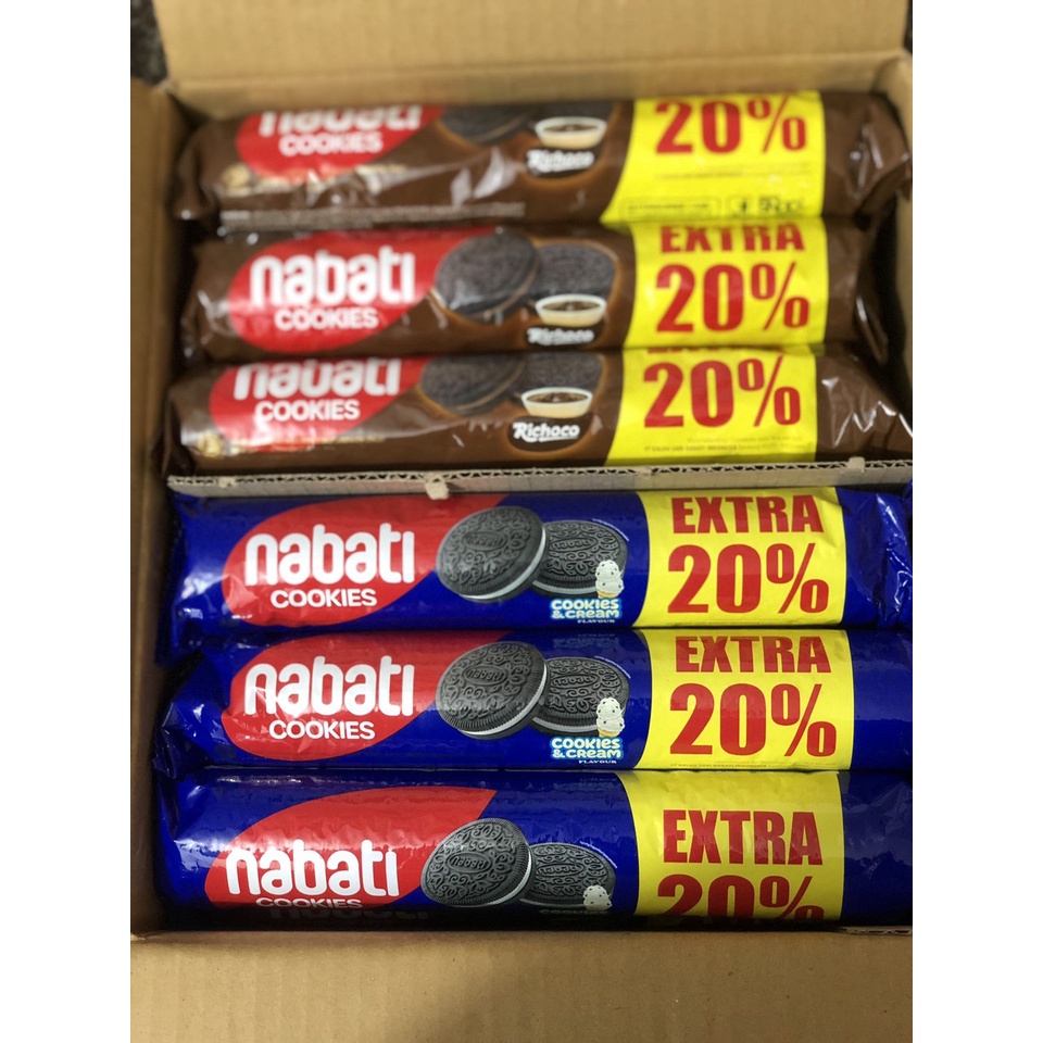Vanilla Cream / Chocolate nabati COOKIES Biscuits 133G Get 20% More (28 ...