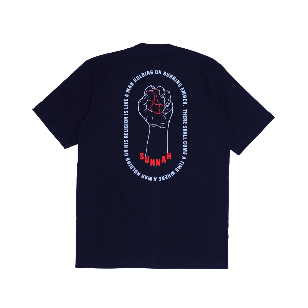 Muslim Legacy - Holding Sunnah - Islamic Tshirt Navy | Shopee Malaysia