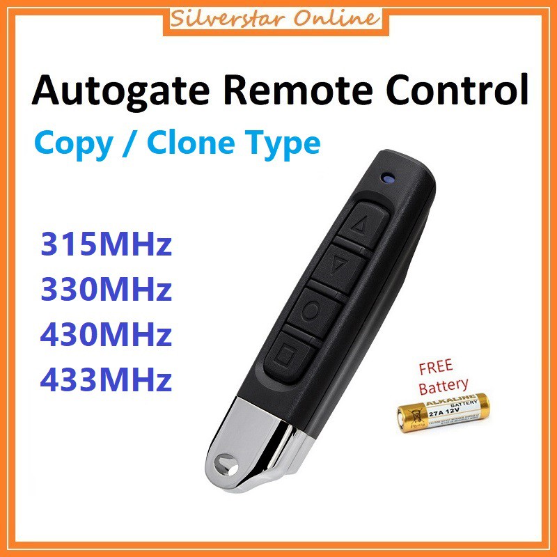 Remote Control Clone Copy Learn Autogate Transmitter 330MHz 433MHz Auto ...