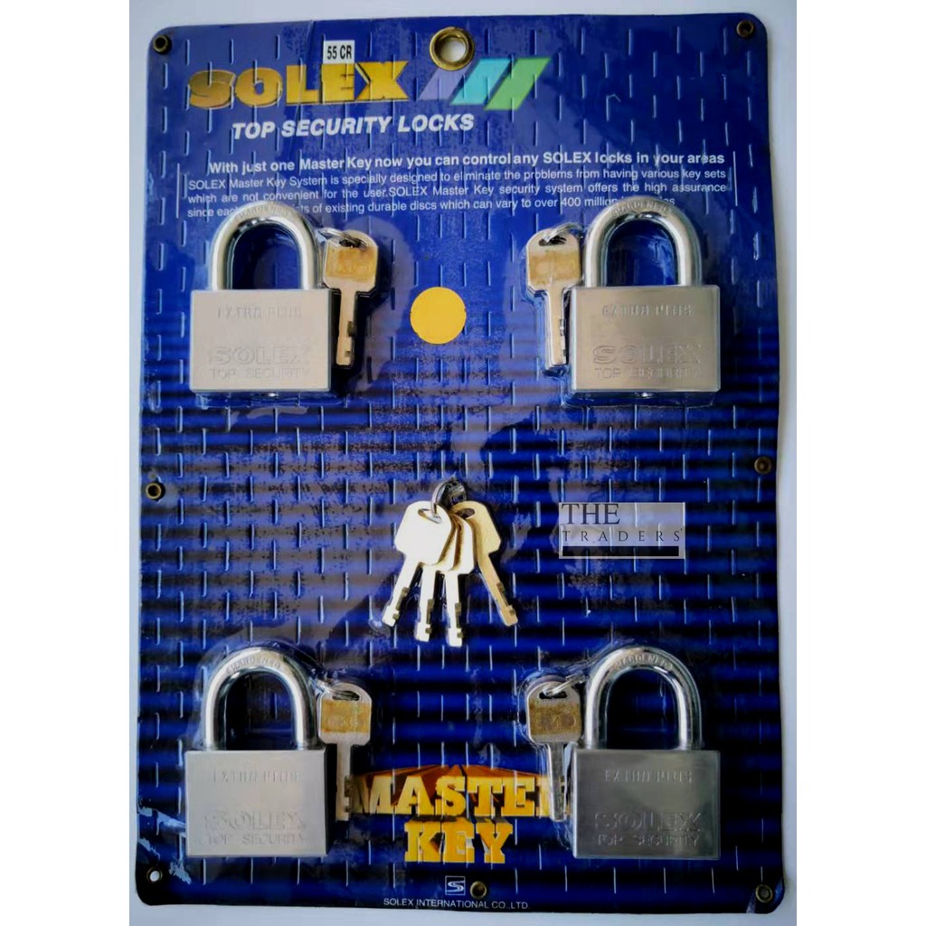 [100% ORIGINAL] Solex Extra Plus CR Set CR55 Master Key 4:1 / 5:1 ...