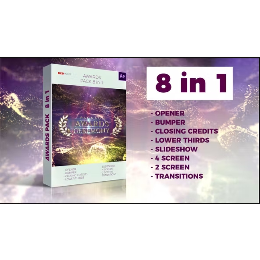 [AE] Awards Pack Broadcast Effect| After Effect, Video Template, Effect Element, Broadcast ...