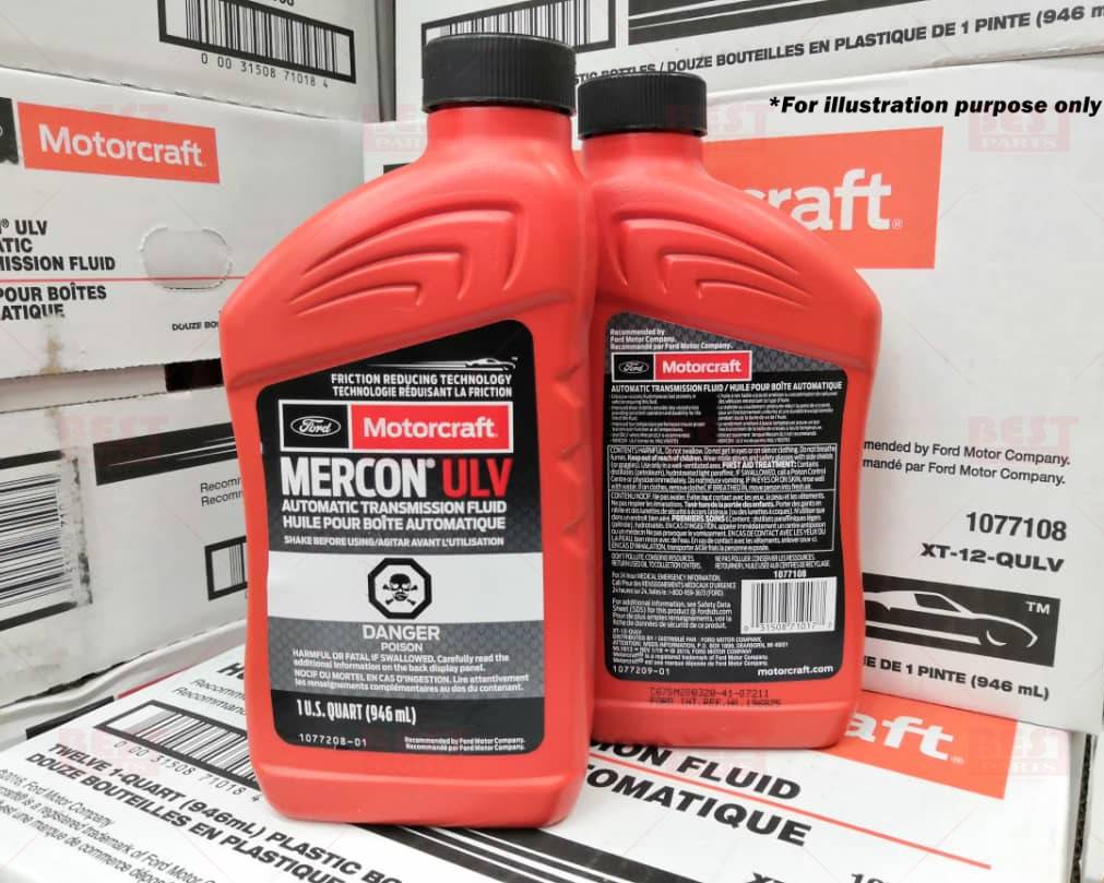 Ford Auto Tramsmission Fluid Mercon ULV 10 Speed Ford Ranger T7 Mustang ...