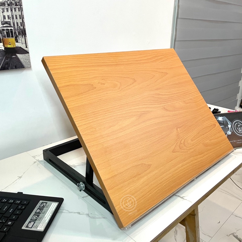 19”x24” SPACE-SAVING PORTABLE WOOD DRAWING/DRAFTING BOARD | PRECISION ...