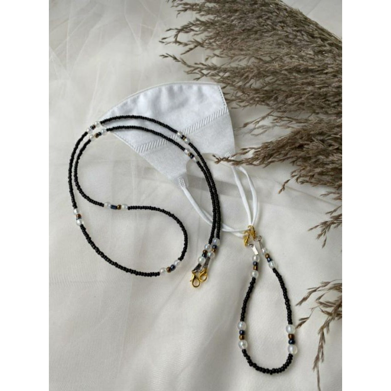 2in1 Hijab Connector, Mask Connector, Necklace, Connector Set | Shopee ...