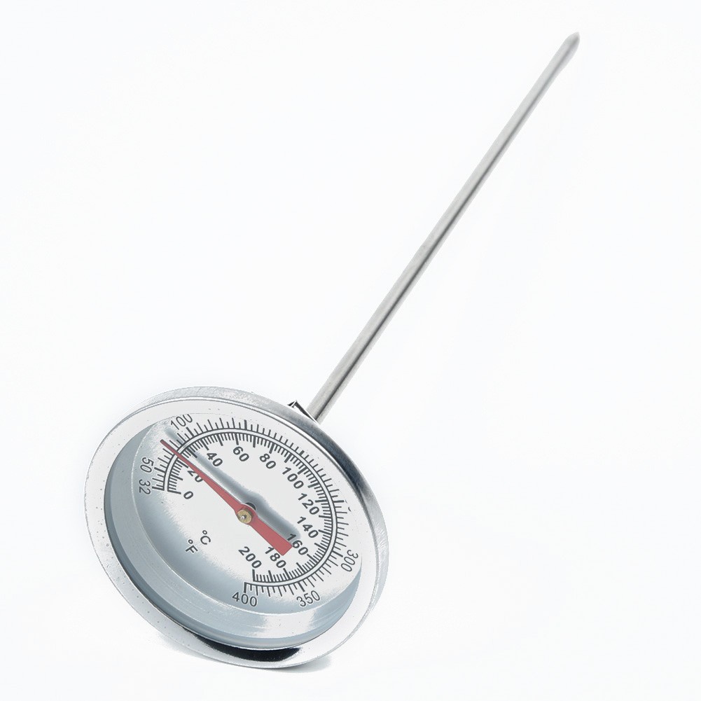 Stainless steel oven/grill thermometer/200°C cooking grill probe/food ...