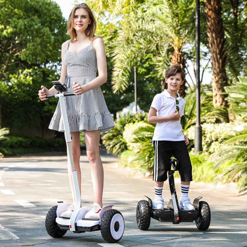 Smart Electric Self-Balancing Cart Two-Wheel Children8-12Adult Two ...
