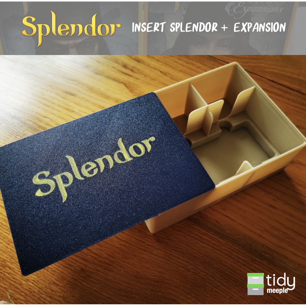 Tidy Insert For Splendor Game (Diamond Trading Game) + Cities of And ...