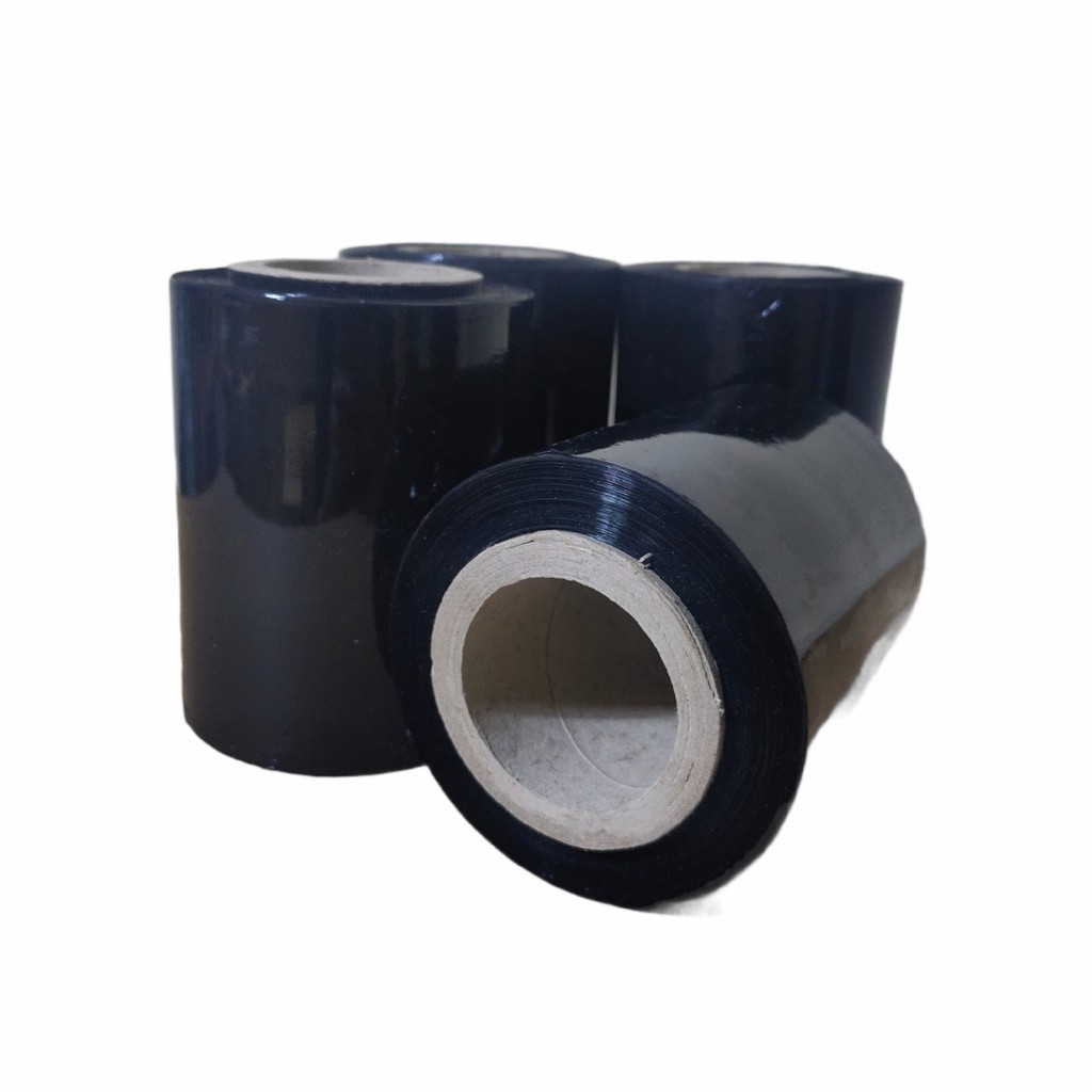Opaque Black Stretch Film Jack Wrap 5"x300 Meters Cut Size | Shopee ...
