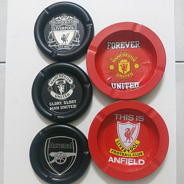 Manchester United / Liverpool Metal Ashtray (Ready Stock) | Shopee Malaysia