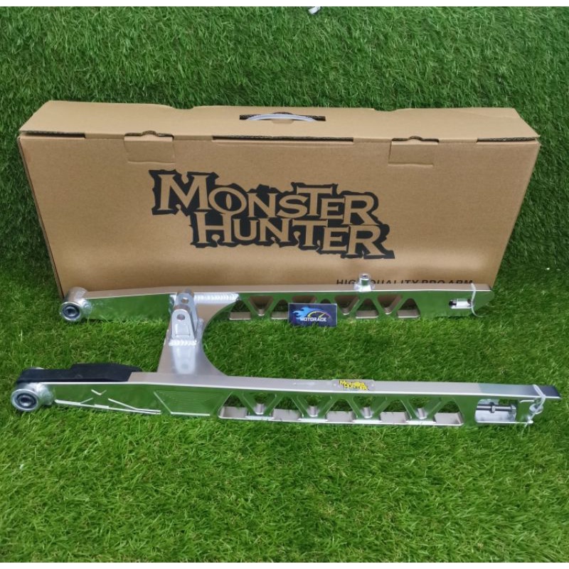 MONSTER HUNTER RACING SWING ARM Y15ZR CNC YAMAHA M3 +2INCH | Shopee ...