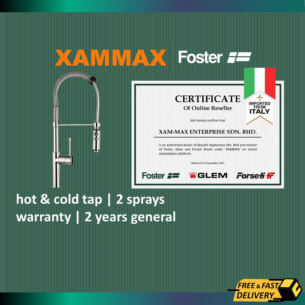 Foster - MAGNUM - 360 Rotation Kitchen Sink Mixer Faucet Hot And Cold ...