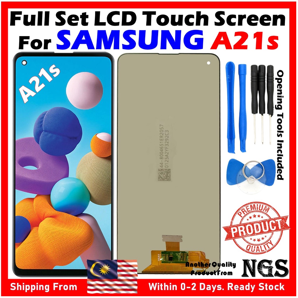 ORl NGS Brand Full Set LCD Touch Screen Compatible For SAMSUNG Galaxy A21s A217 A217F with ...