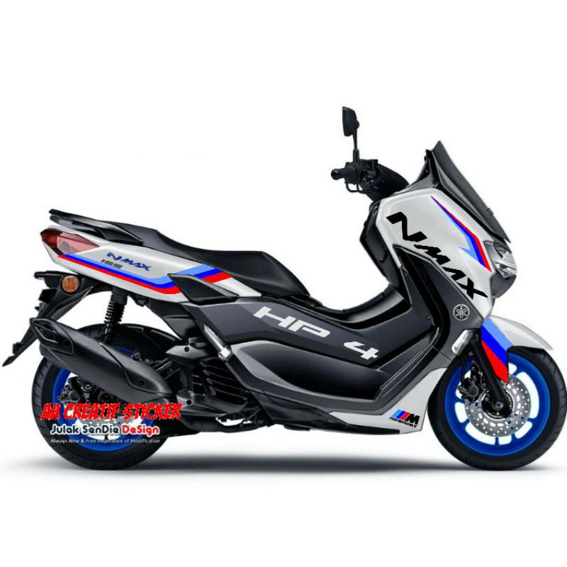 Sticker YAMAHA NMAX NEW LIVERY BMW Sticker Motor | Shopee Malaysia