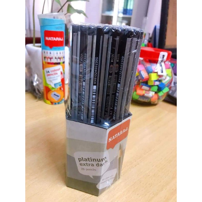 Box of 12 HB pencils (with 1 eraser + 1 sharpener) | Shopee Malaysia