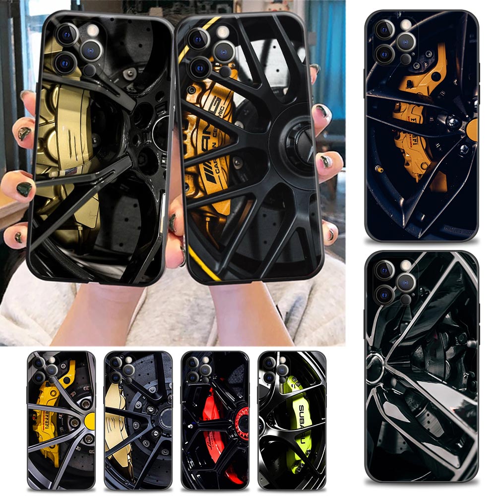 Luxury Brand Car Tires Wheels Brake Clamp Cell Phone Case for iPhone 11 ...