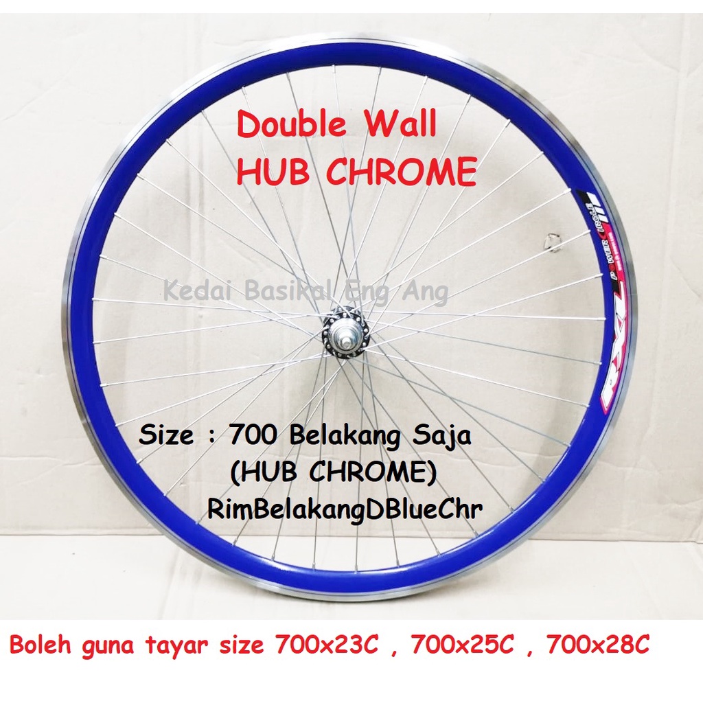 Rim Fixie 700 single wall , double wall , gear , single speed sesuai ...