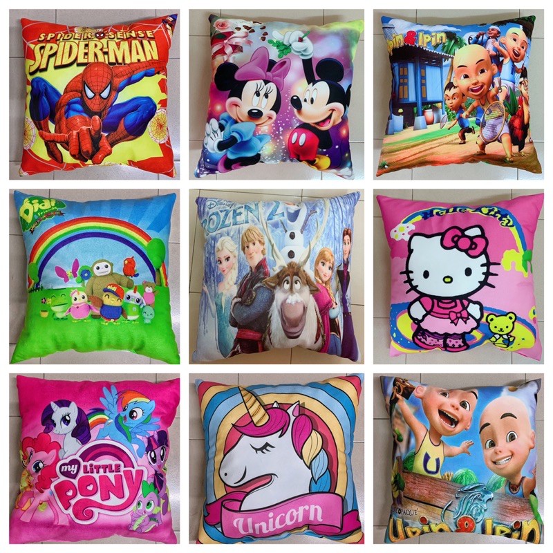 Cartoon Cute Bolster for Kids / Peluk Kartun Comel Kanak-kanak 🔥READY ...