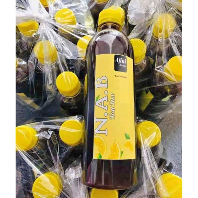 N.A.B TEATOX BY AFINI BEAUTY ORI 💯( JUS KURUS HOMEMADE 💯) 🍋 | Shopee ...