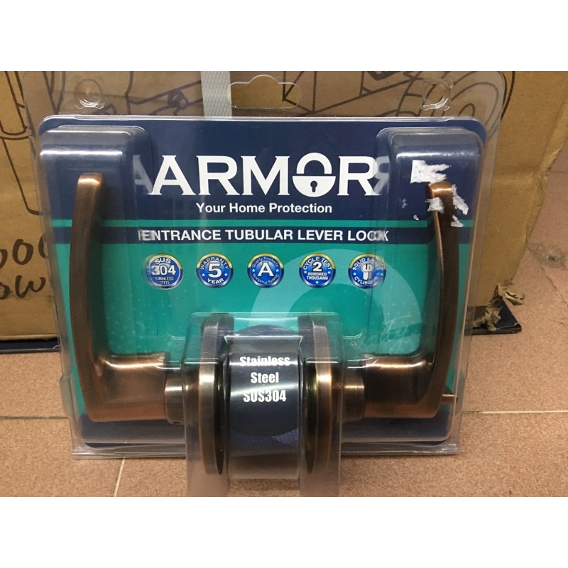 ATL-8300/AC/ET’ARMOR’60-70mm Tubular Lever Lock | Shopee Malaysia