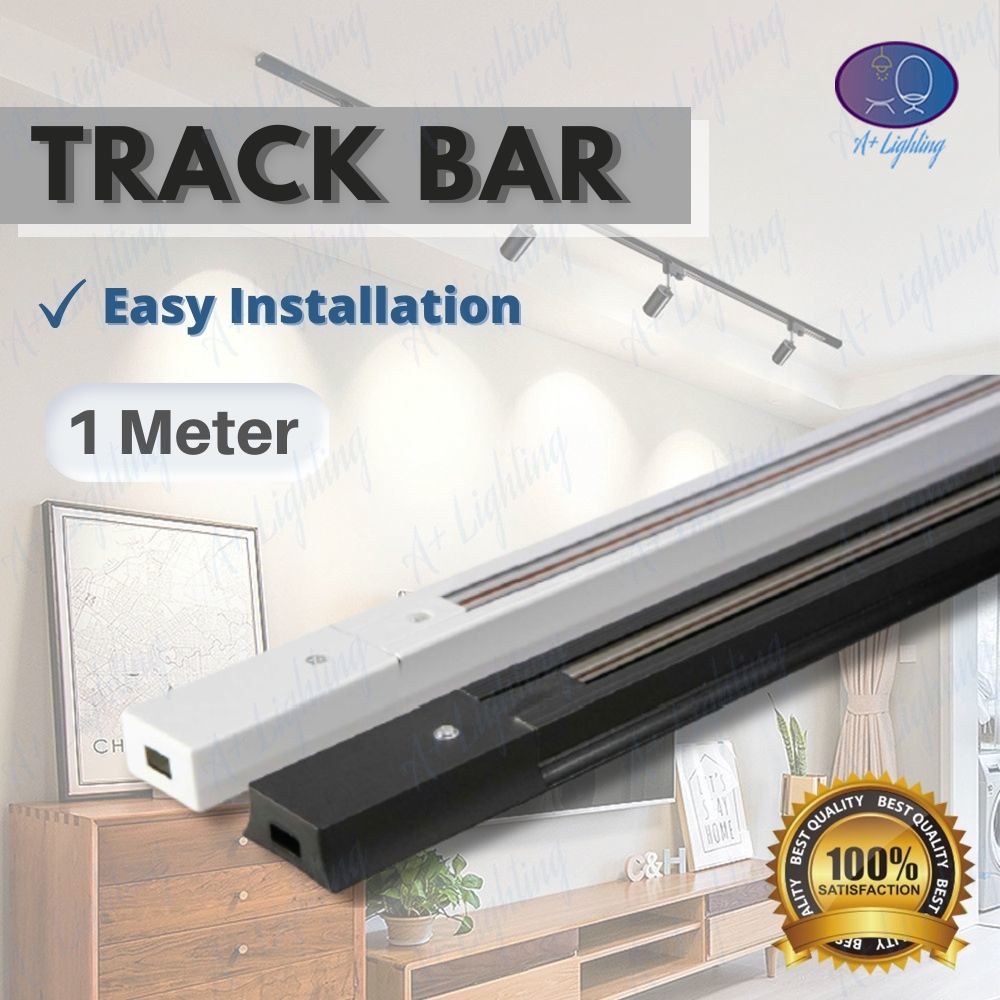 1 METER TRACK BAR RAIL TRACK LED TRACK LIGHT SPOTLIGHT CEILING LIGHT ...