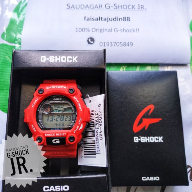 G-Shock G7900A-4 (Mat motor merah) | Shopee Malaysia
