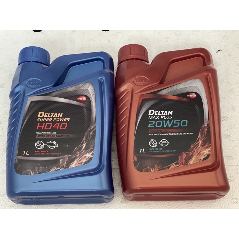 GFH Autosol Deltan Super HD40/20W50 Engine Oil 1Liter (Top Up) | Shopee ...