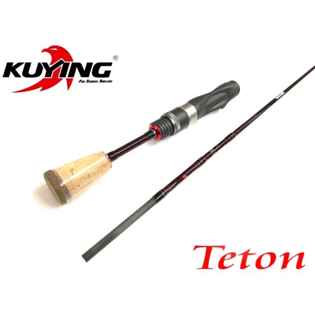KUYING Teton Ultra Light Spinning & Baitcasting Rod Joran Pancing ...