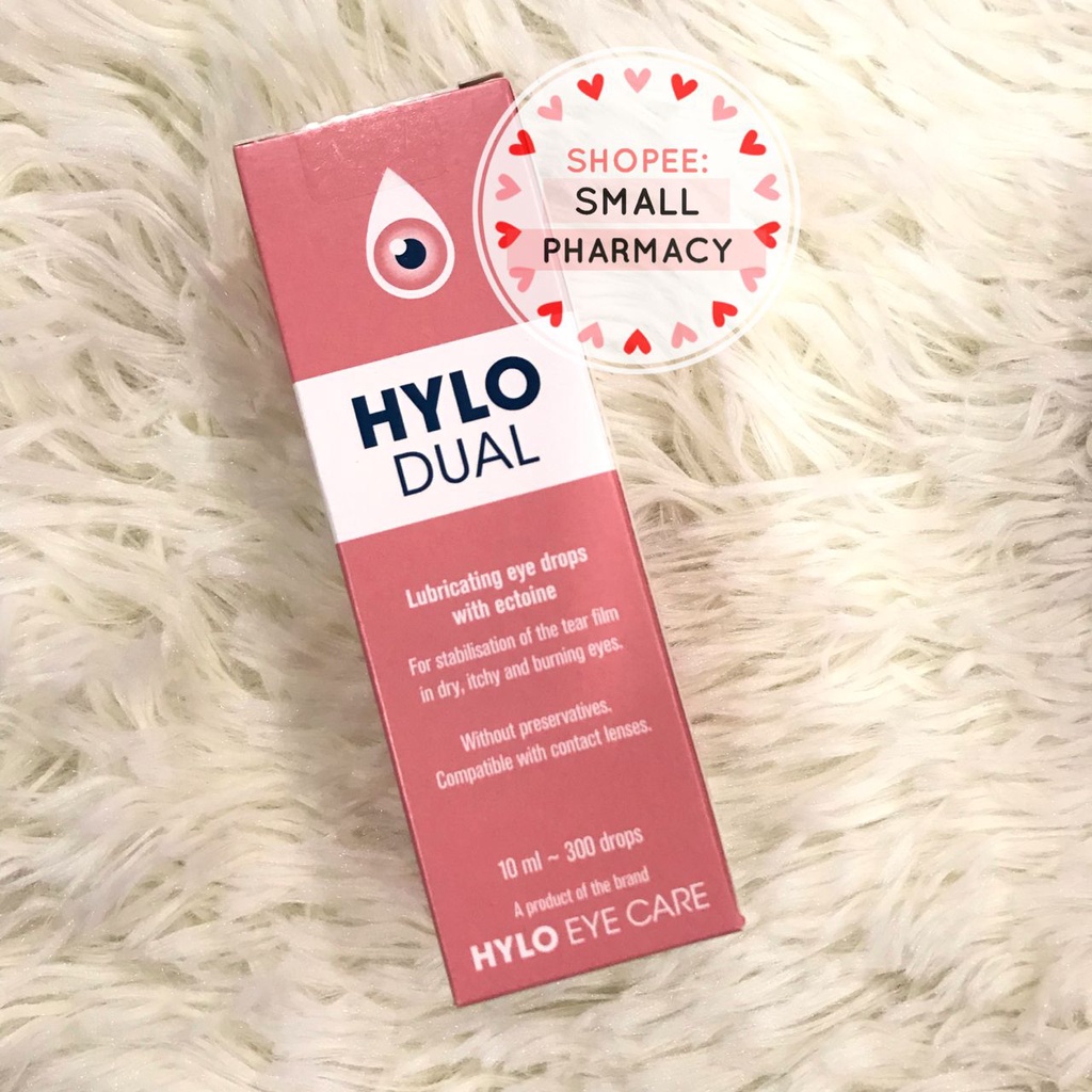 Hylo Dual / Dual Intense Lubricating Eye Drops with ectoine 10ml ...