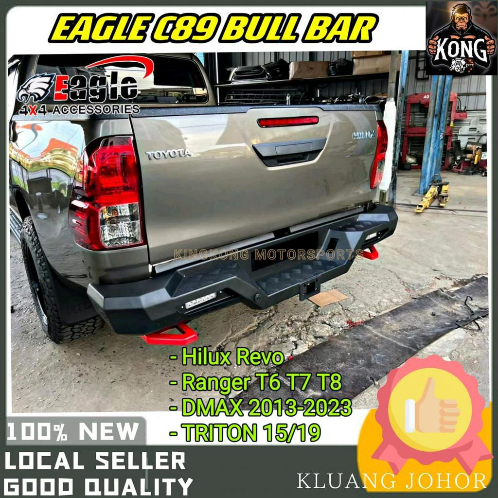 EAGLE C89 SPECTER REAR BULL BAR HILUX REVO RANGER T6 T7 T8 DMAX TRITON ...