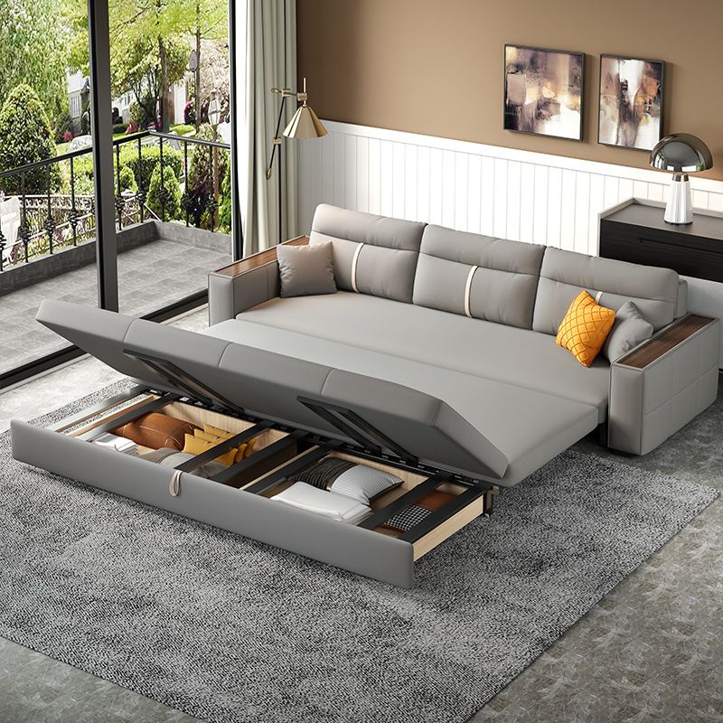 Technology cloth sofa bed multifunctional foldable double small ...