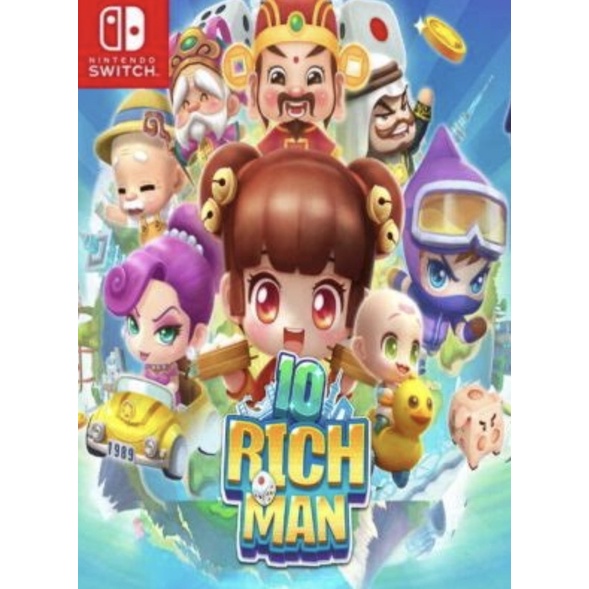 Nintendo Switch Richman 10 Digital（1gb）大富翁 10 数字版 Ch/En | Shopee Malaysia