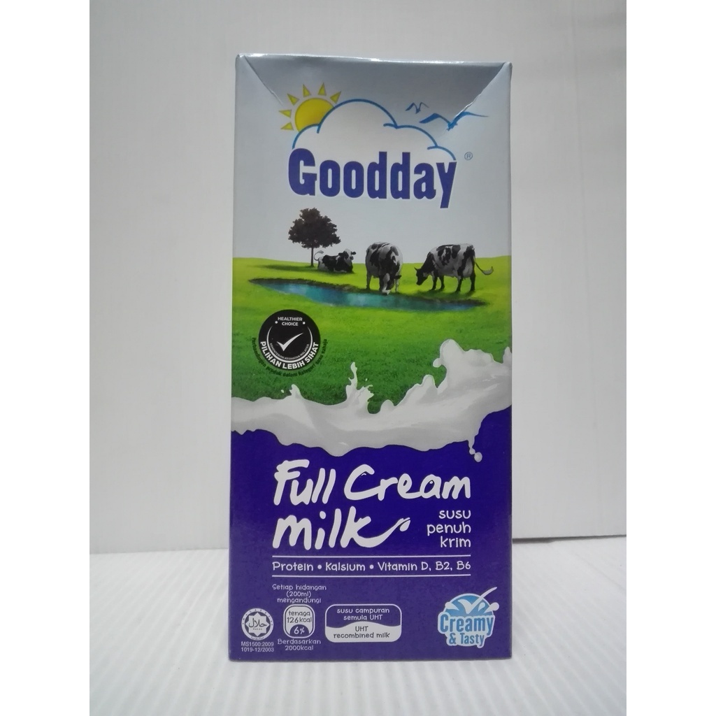 GOODDAY UHT FULL CREAM MILK 1LITRE | Shopee Malaysia