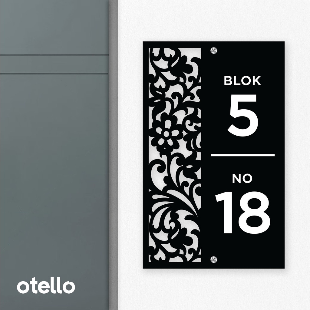 Custom Acrylic House Numbers Acrylic Number Address Board Plates House ...