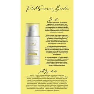 IVORY SECRET TINTED Sunscreen (READY STOCK) | Shopee Malaysia
