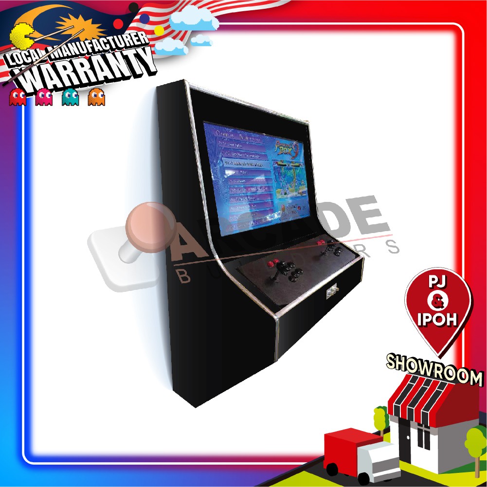 Arcade Pro Wall Mount 32 Inches Retro Classic Game Machine Pre ...